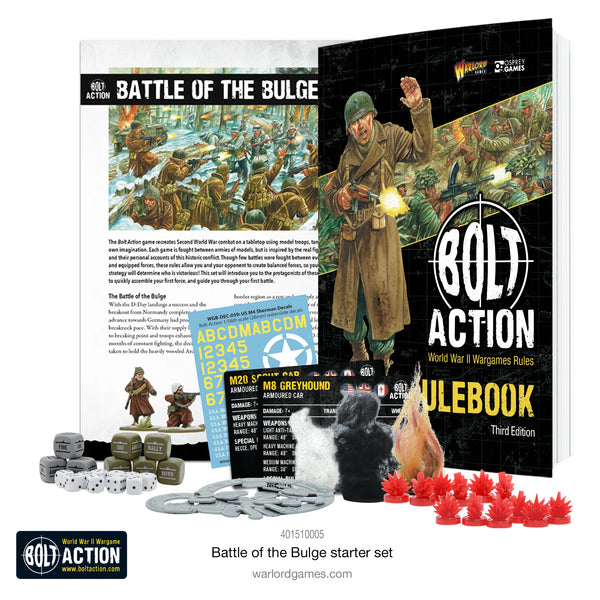 BATTLE OF THE BULGE - Bolt Action 3 Starter Set – Incom Gaming