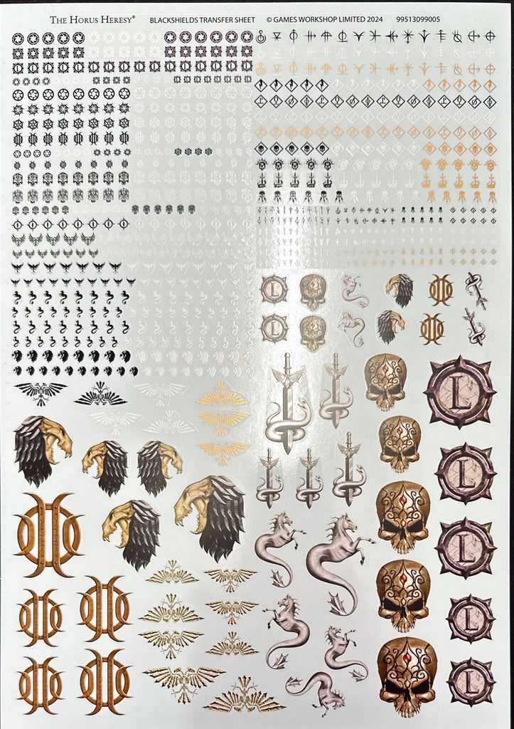LEGIONES ASTARTES TRANSFER SHEETS – Incom Gaming
