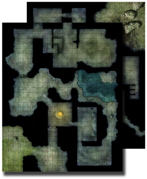 PATHFINDER Flip-Mat: Haunted Dungeon – Incom Gaming