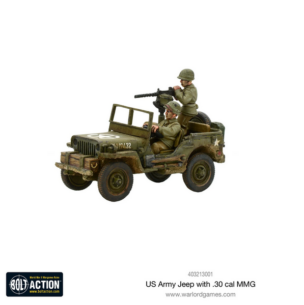 US Army Jeep with 30 Cal MMG – Incom Gaming