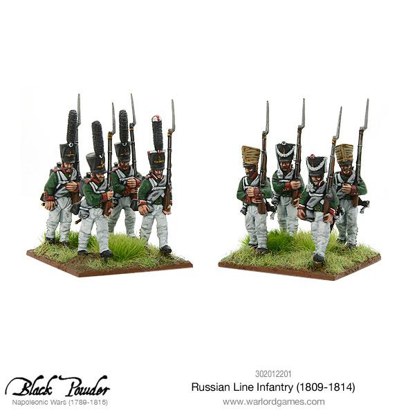 Russian Line Infantry 1809-1814 – Incom Gaming
