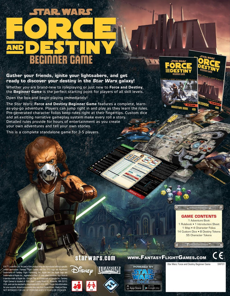 FORCE AND DESTINY - Beginner Game – Incom Gaming