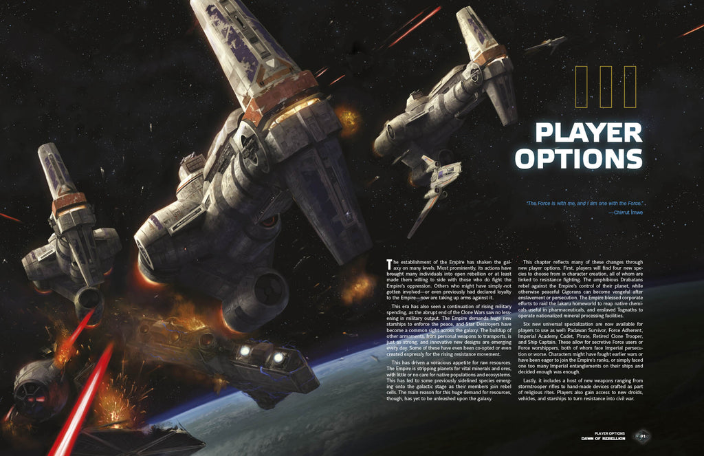 FORCE AND DESTINY - Core Rulebook – Incom Gaming