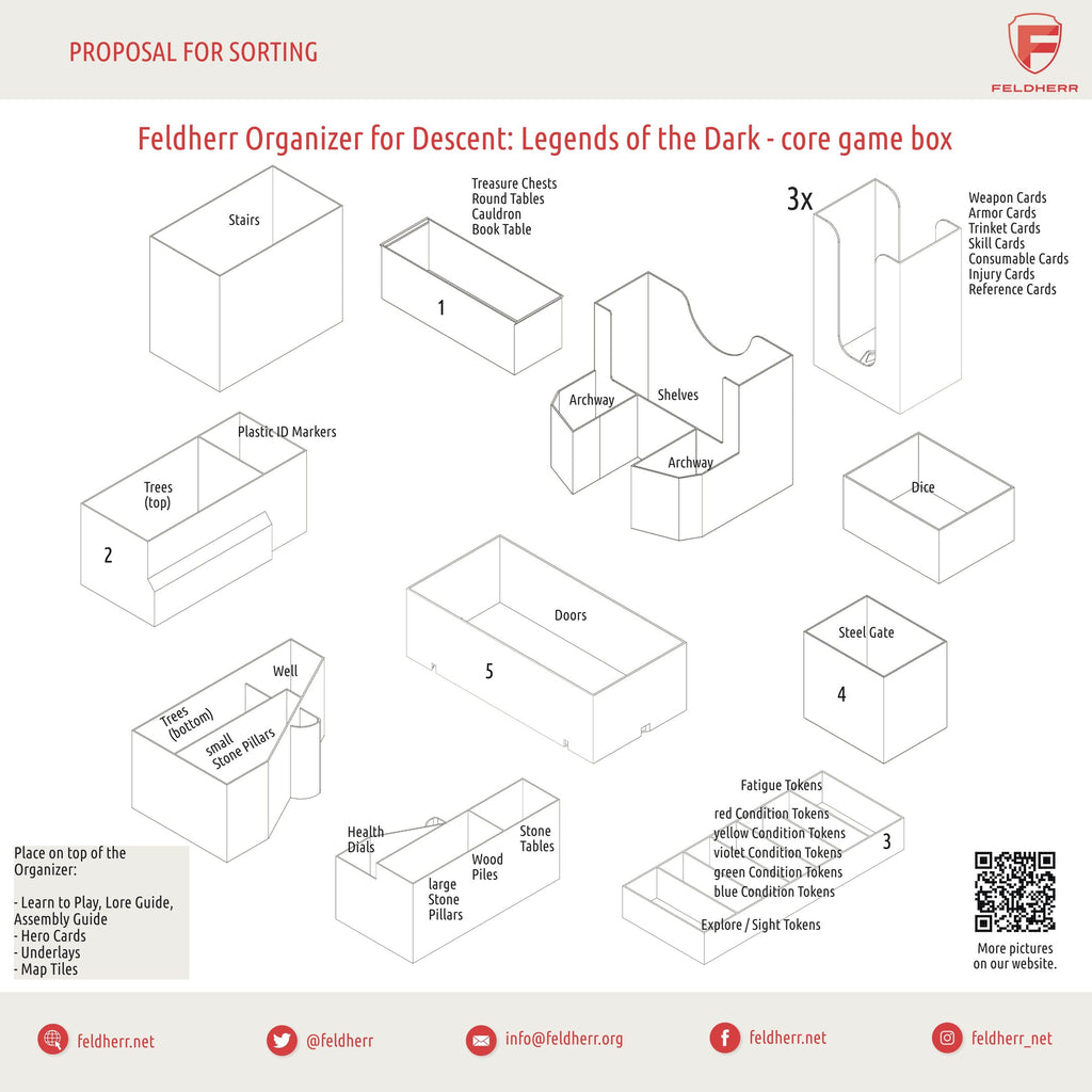 DESCENT: LEGENDS OF THE DARK - CORE GAME BOX – Incom Gaming