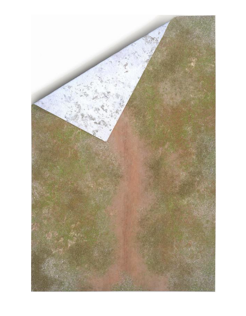 Double Sided - BATTLEGROUND V2 and WINTER REALM V2 (6'x4') – Incom Gaming
