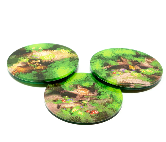Wooded Patch Tokens – Incom Gaming
