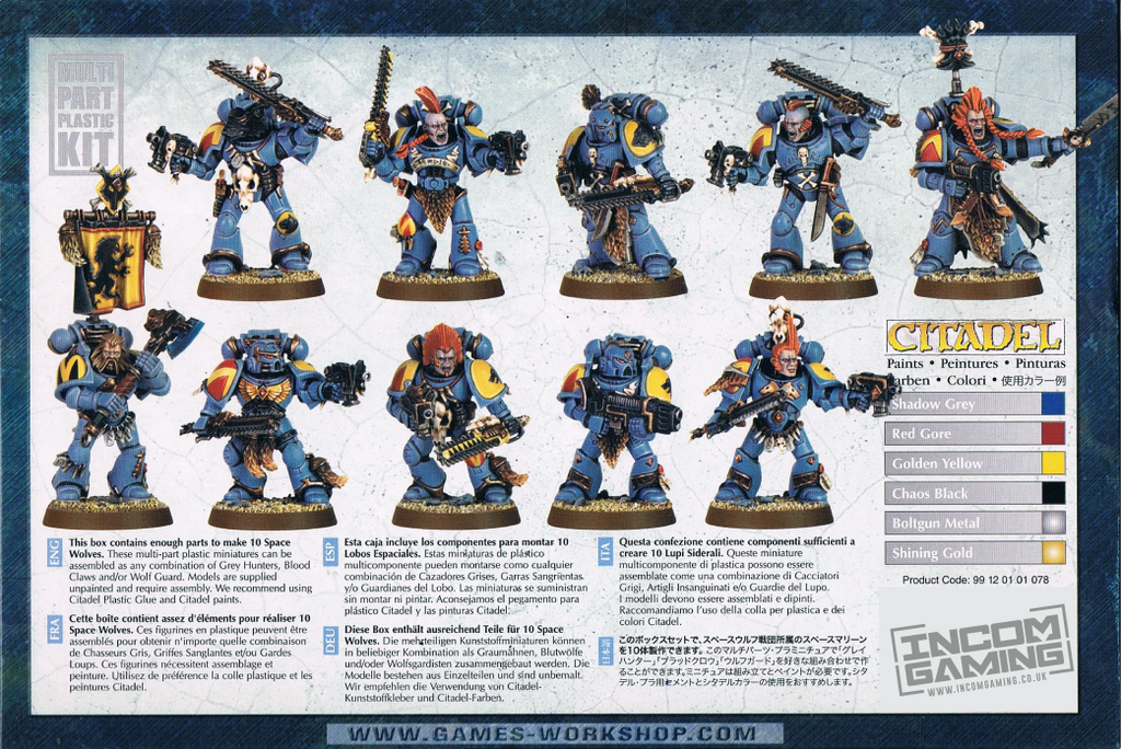 SPACE WOLVES: GREY HUNTERS – Incom Gaming