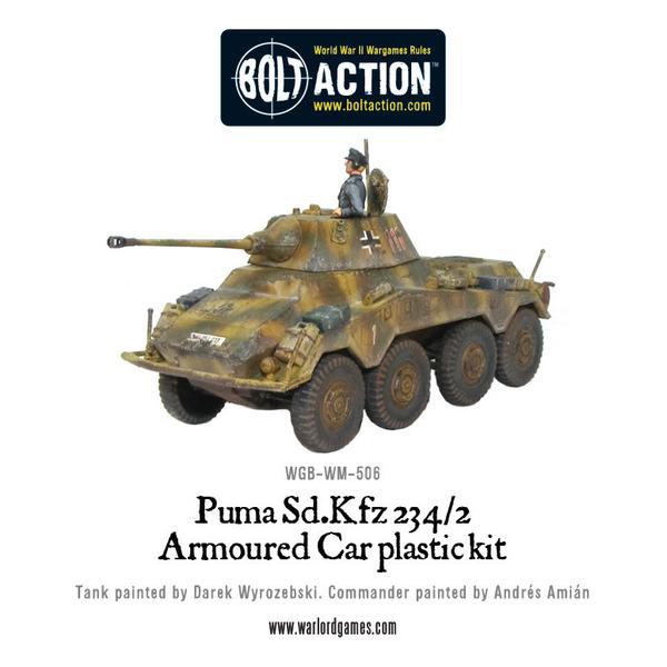 Puma Sd.Kfz 234/2 Armoured Car – Incom Gaming