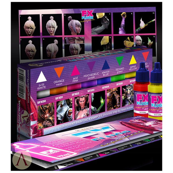 FX FLUOR Paint Set – Incom Gaming