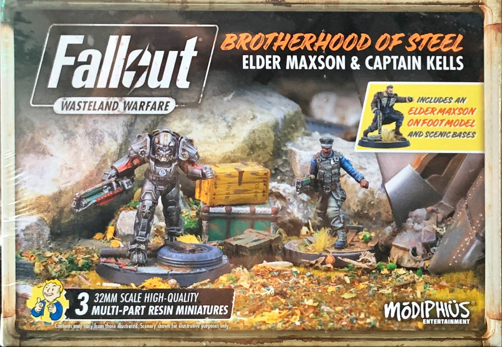 Brotherhood of Steel: Elder Maxon & Capt Kells – Incom Gaming